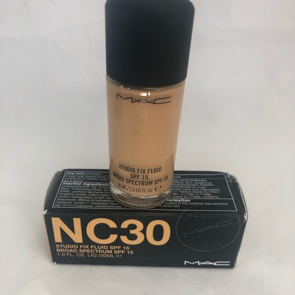 MAC Cosmetics | Makeup | Mac Nc3 Studio Fix Fluid Foundation Makeup Spf ...